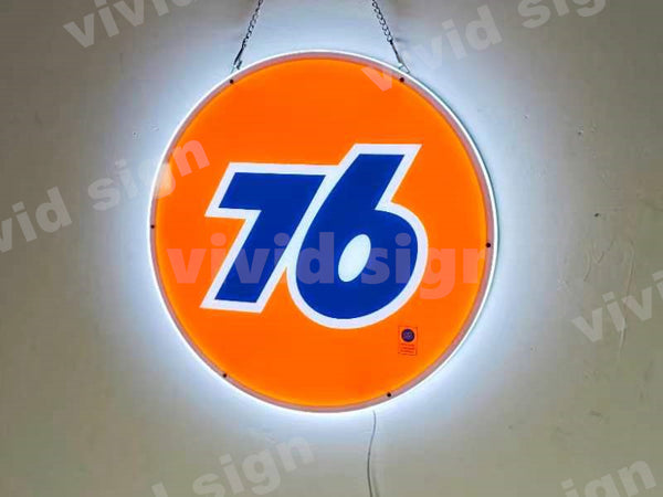 76 Gasoline 2D LED Neon Sign Light Lamp – neonsign.us