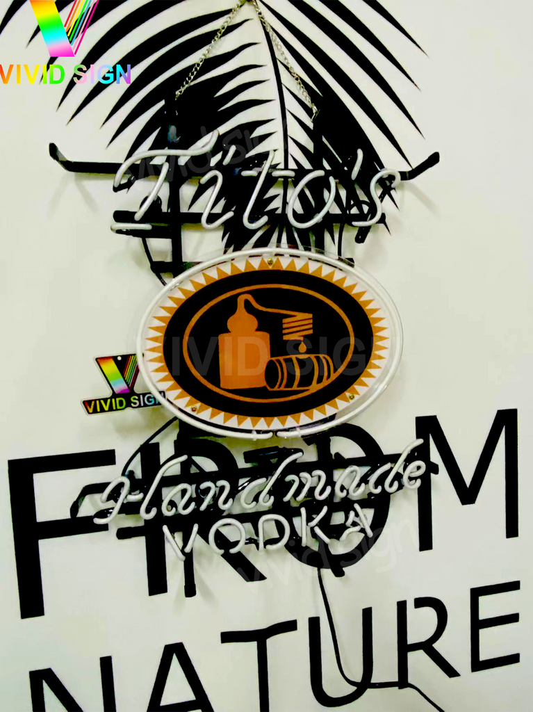 Tito's Handmade Vodka Austin Neon Sign Light Lamp With HD Vivid Printi ...