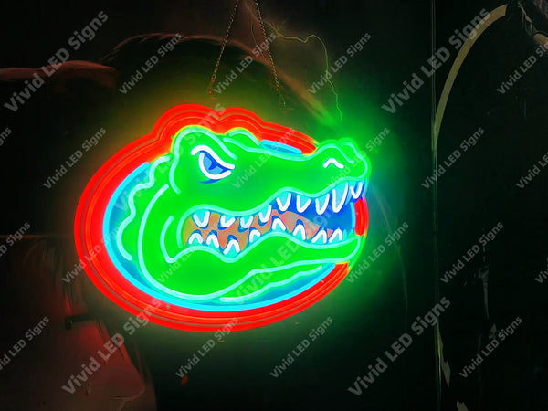Georgia Bulldogs G LED Neon Sign Light Lamp WIth Dimmer – neonsign.us