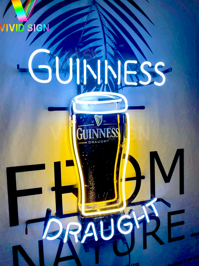 Guinness Draft Harp Beer Neon Light Sign Lamp With HD Vivid Printing ...