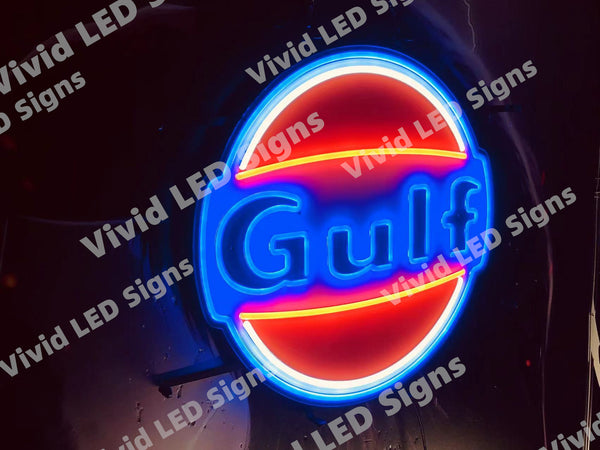 Gulf Gasoline LED Neon Sign Light Lamp – neonsign.us
