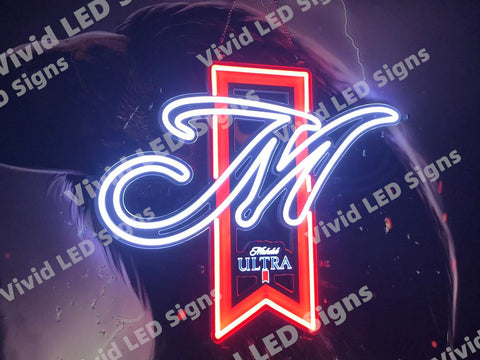 Michelob Ultra Logo LED Neon Sign Light Lamp – neonsign.us