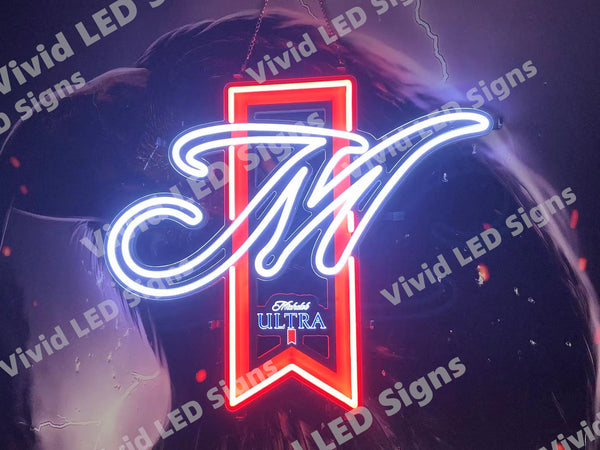Michelob Ultra Logo LED Neon Sign Light Lamp – neonsign.us