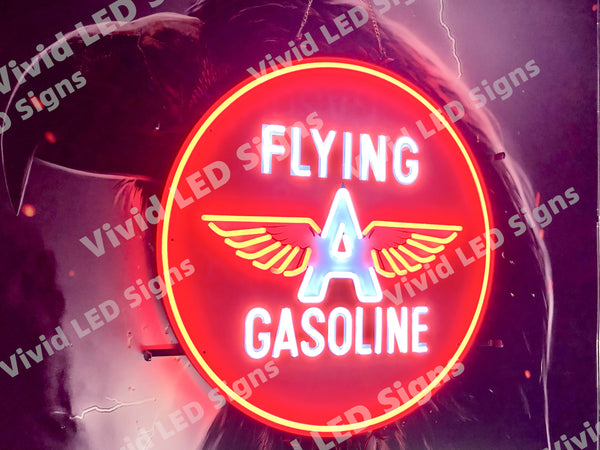 Flying Gasoline LED Neon Sign Light Lamp – neonsign.us