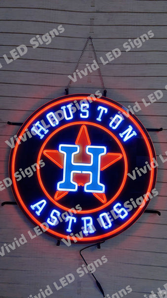 Houston Astros LED Neon Sign Light Lamp – neonsign.us