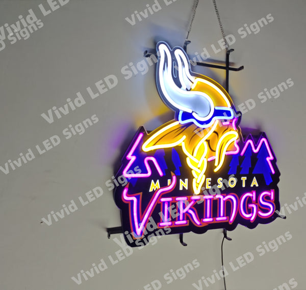 Minnesota Vikings LED Neon Sign Light Lamp – neonsign.us