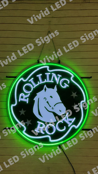 Rolling Rock LED Neon Sign Light Lamp – neonsign.us