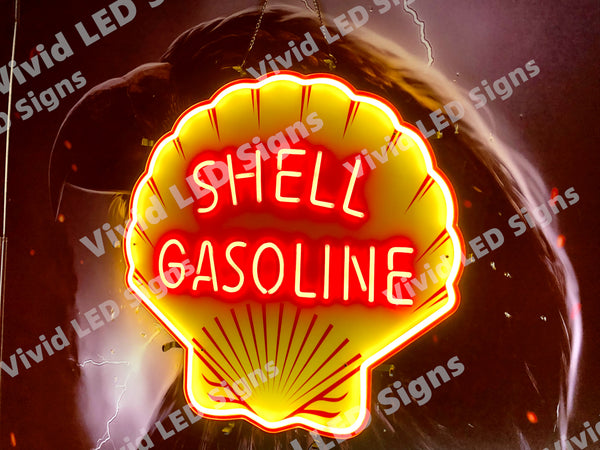 Shell Gasoline LED Neon Sign Light Lamp – neonsign.us