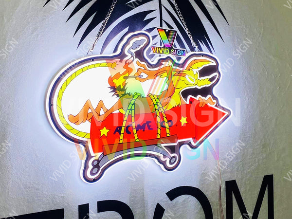 ACME Wile E. Coyote 3D LED Neon Sign Light Lamp – neonsign.us