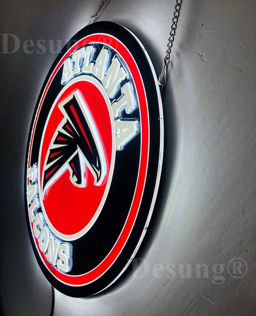Atlanta Falcons 3D LED Neon Sign Light Lamp – neonsign.us