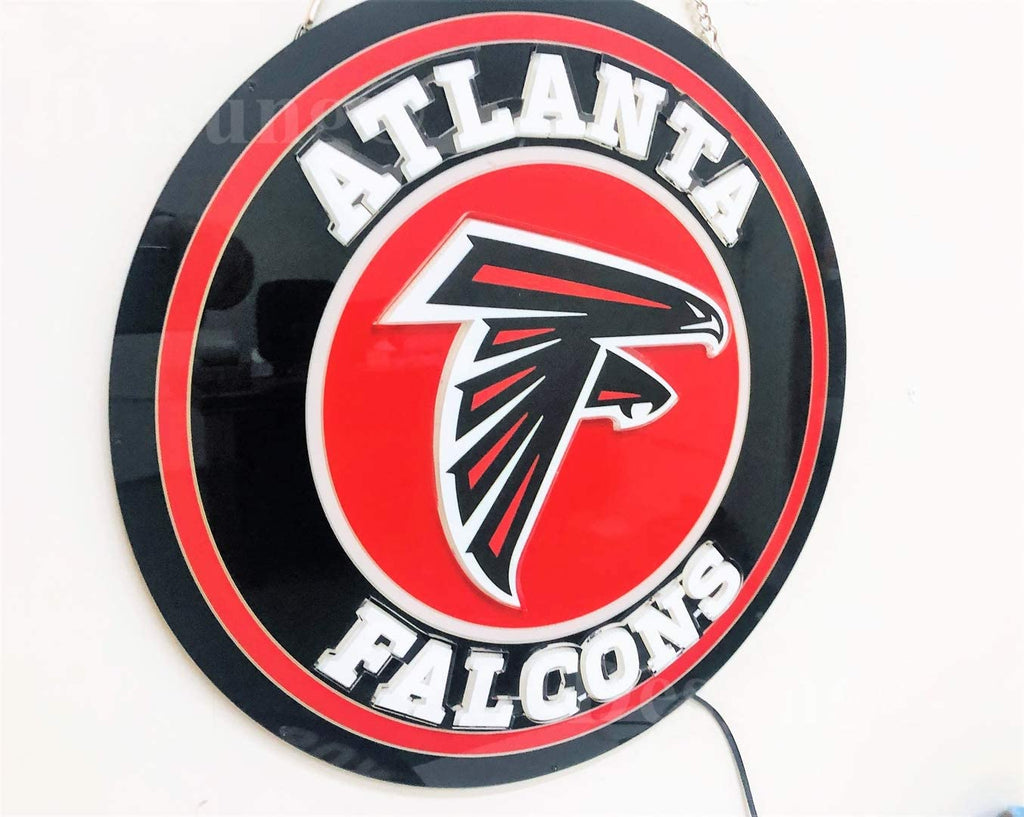 Atlanta Falcons 3D LED Neon Sign Light Lamp – neonsign.us