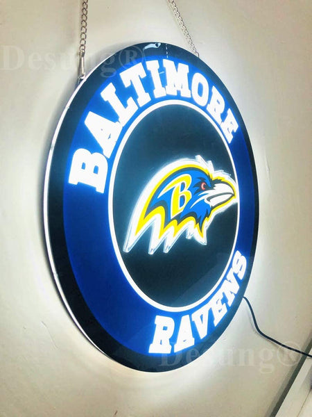 Baltimore Ravens 3D LED Neon Sign Light Lamp – neonsign.us