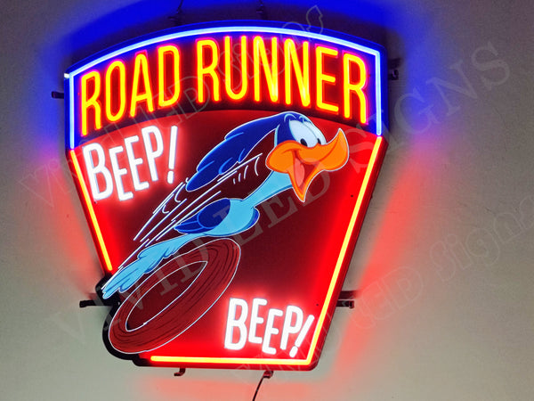 Beep Beep The Road Runner LED Neon Sign Light Lamp – neonsign.us