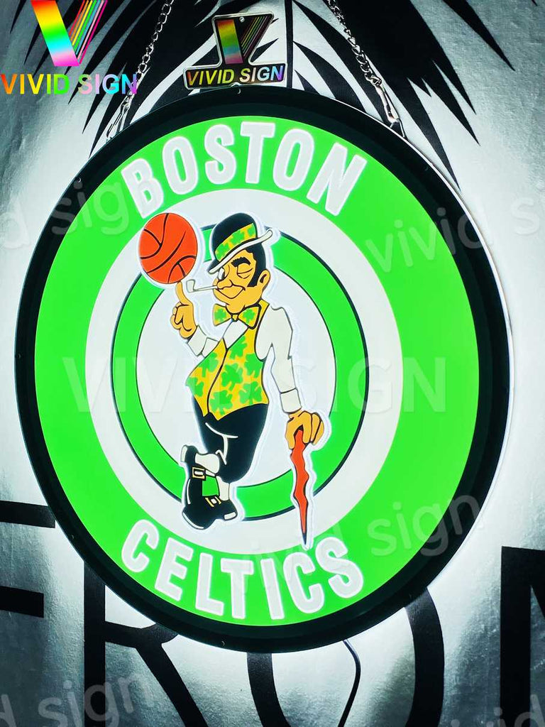 Boston Celtics 3D LED Neon Sign Light Lamp – neonsign.us