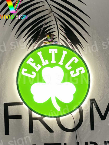 Boston Celtics 3D LED Neon Sign Light Lamp – neonsign.us