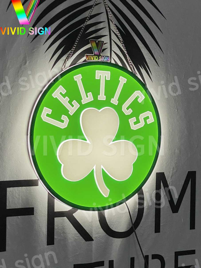 Boston Celtics 3D LED Neon Sign Light Lamp – neonsign.us