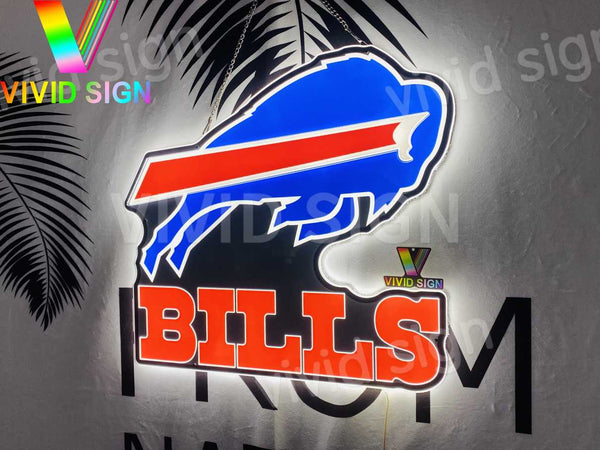Buffalo Bills 3D LED Neon Sign Light Lamp – neonsign.us