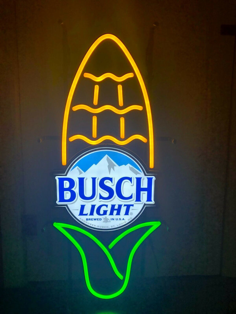 Busch Light Ear Of Corn Beer LED Neon Sign Light Lamp – neonsign.us