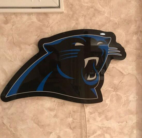 Carolina Panthers 2D LED Neon Sign Light Lamp – neonsign.us