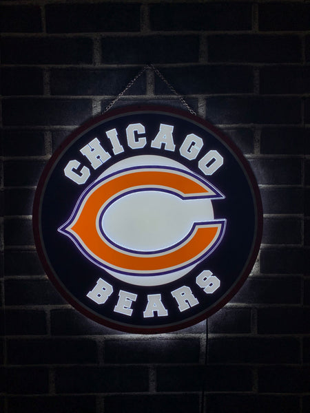 Chicago Bears 3D LED Neon Sign Light Lamp – neonsign.us