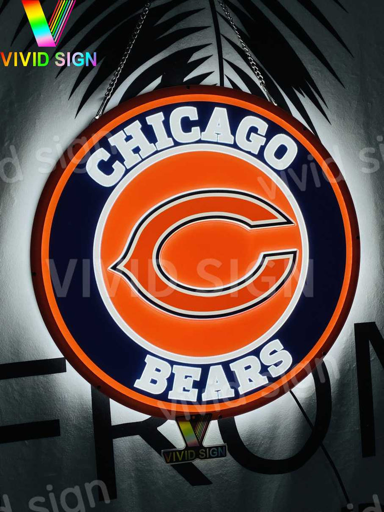 Chicago Bears 3D LED Neon Sign Light Lamp – neonsign.us