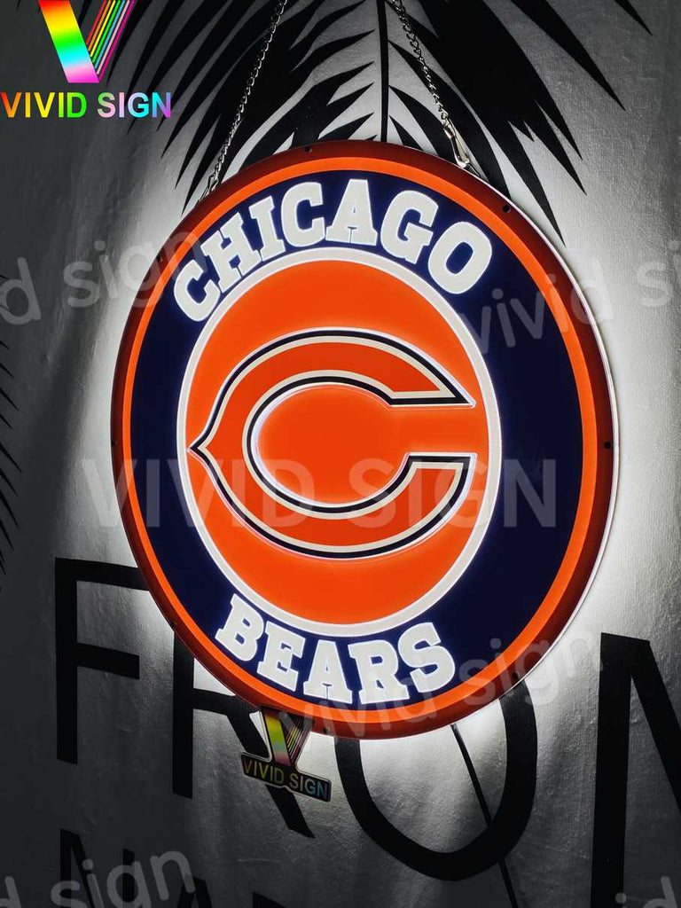 Chicago Bears 3D LED Neon Sign Light Lamp – neonsign.us