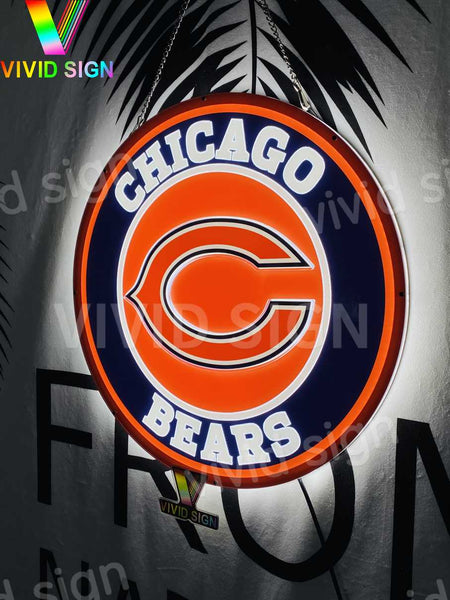 Chicago Bears 3D LED Neon Sign Light Lamp – neonsign.us