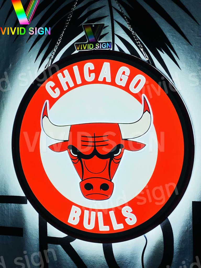 Chicago Bulls 3D LED Neon Sign Light Lamp – neonsign.us