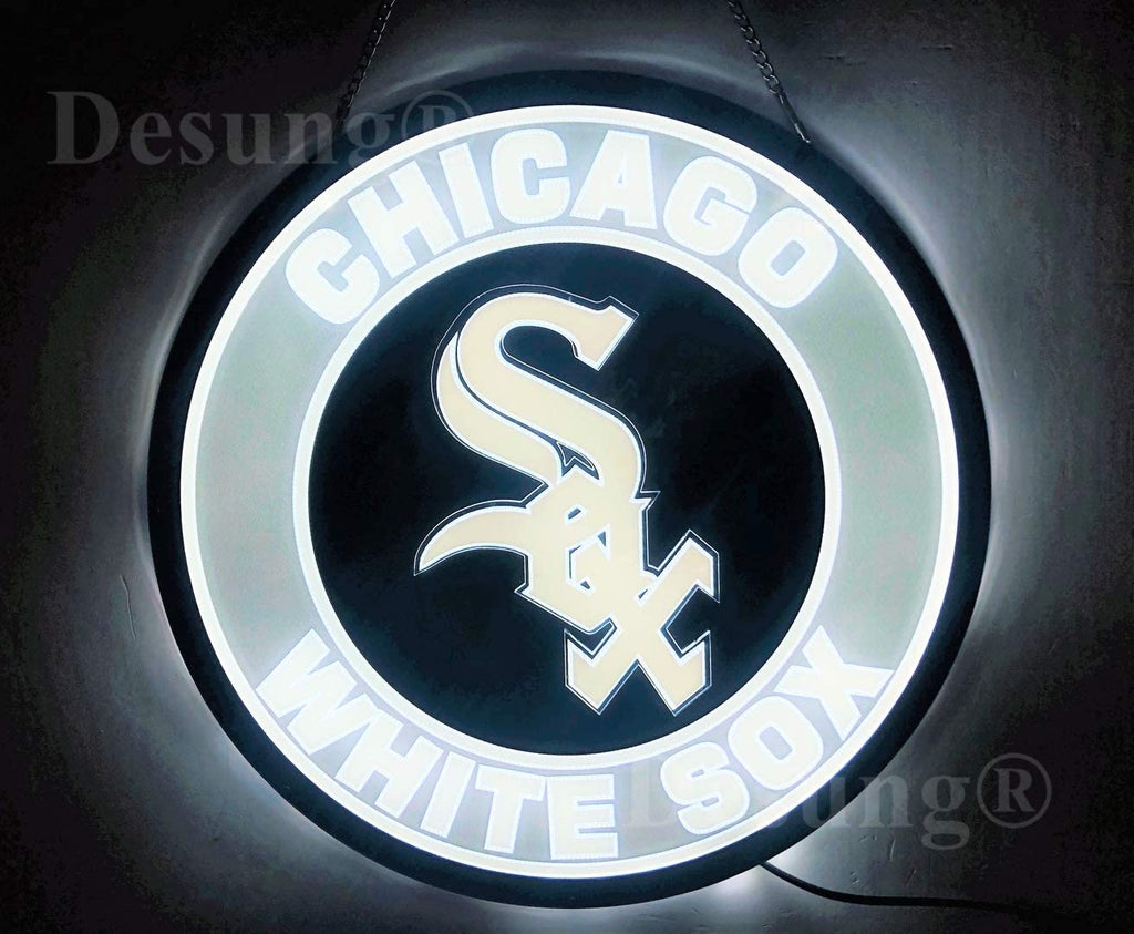 Chicago White Sox 3D LED Neon Sign Light Lamp – neonsign.us