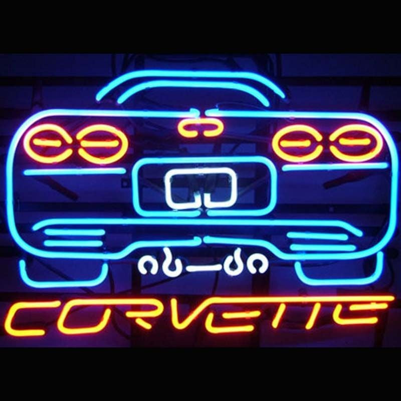 Chevrolet Chevy Corvette Chevelle Auto Sports Car Neon Sign Light Lamp ...