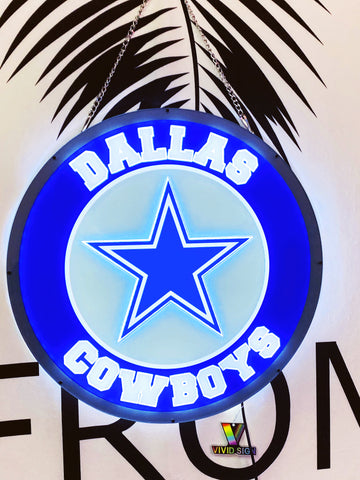 Dallas Cowboys 3D LED Neon Sign Light Lamp – neonsign.us