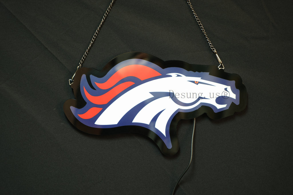 Denver Broncos 2D LED Neon Sign Light Lamp – neonsign.us