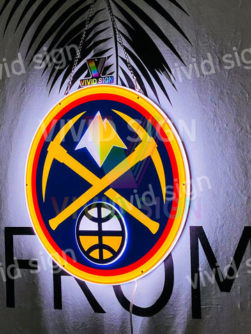 Denver Nuggets 3D LED Neon Sign Light Lamp – neonsign.us