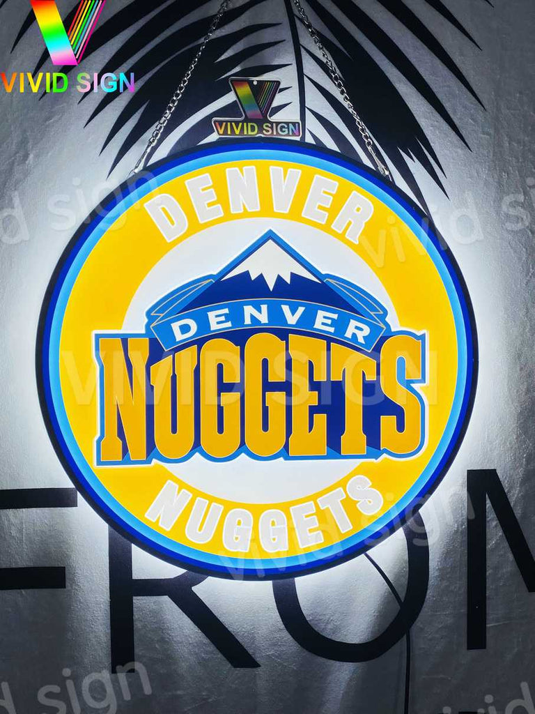 Denver Nuggets 3D LED Neon Sign Light Lamp – neonsign.us
