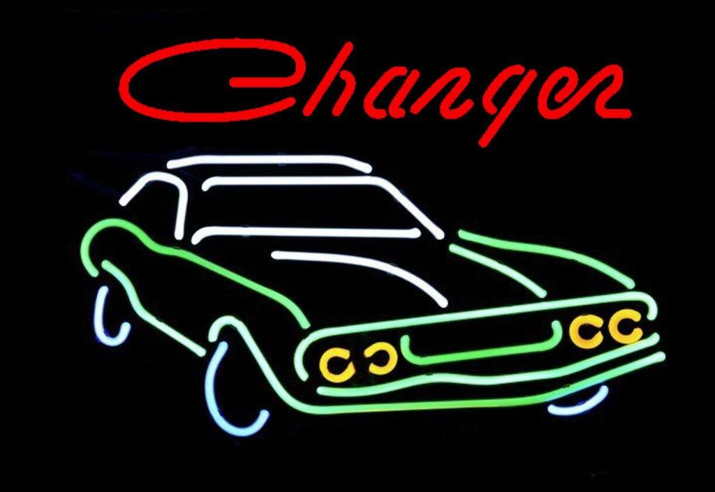 Dodge Challenger SRT Sports Car Garage Neon Light Sign Lamp – neonsign.us