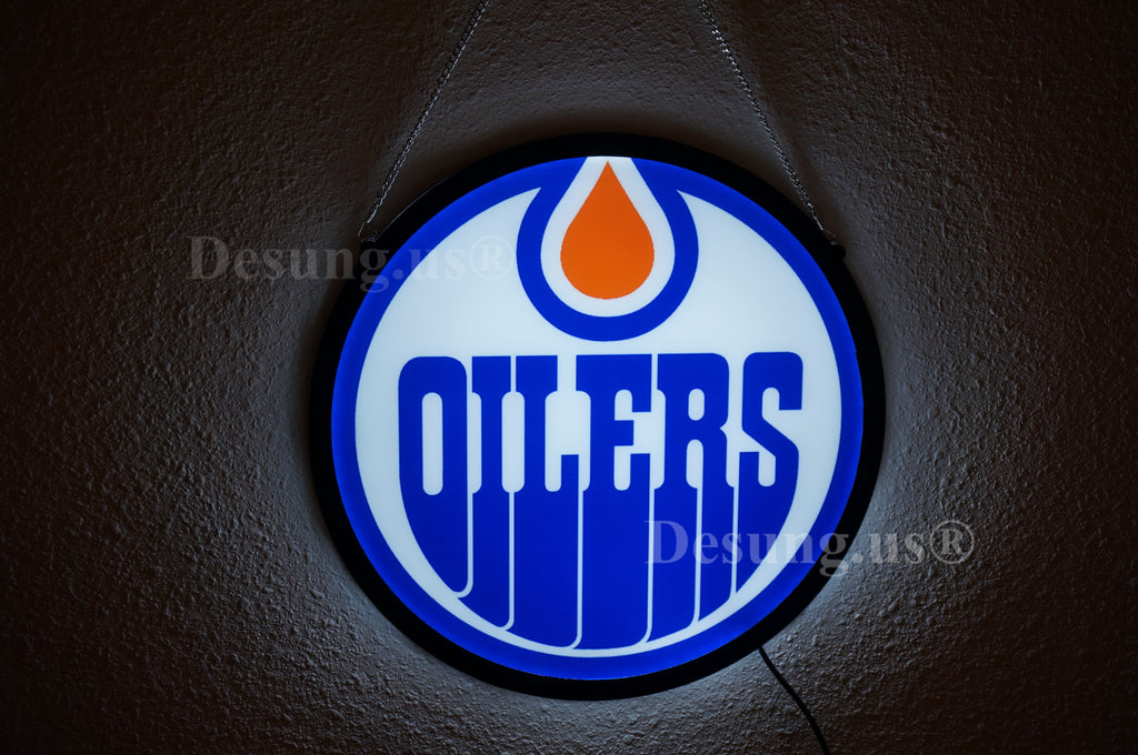 Edmonton Oilers 2D LED Neon Sign Light Lamp – neonsign.us