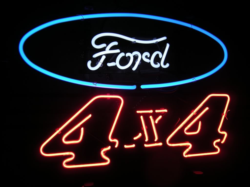 Ford Off-road 4X4 Garage Car Neon Light Sign Lamp – neonsign.us