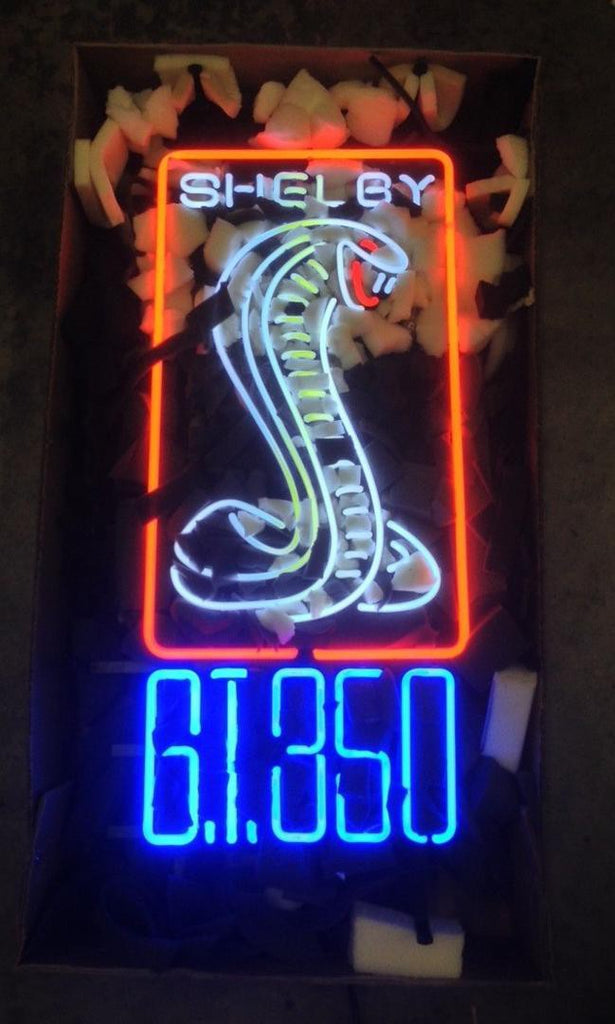 Ford Shelby Cobra GT 350 Neon Sign Light Lamp – neonsign.us