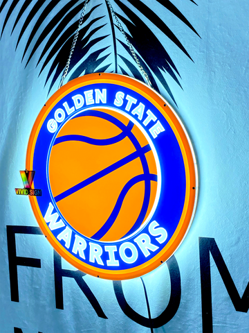 Golden State Warriors 3D LED Neon Sign Light Lamp – neonsign.us