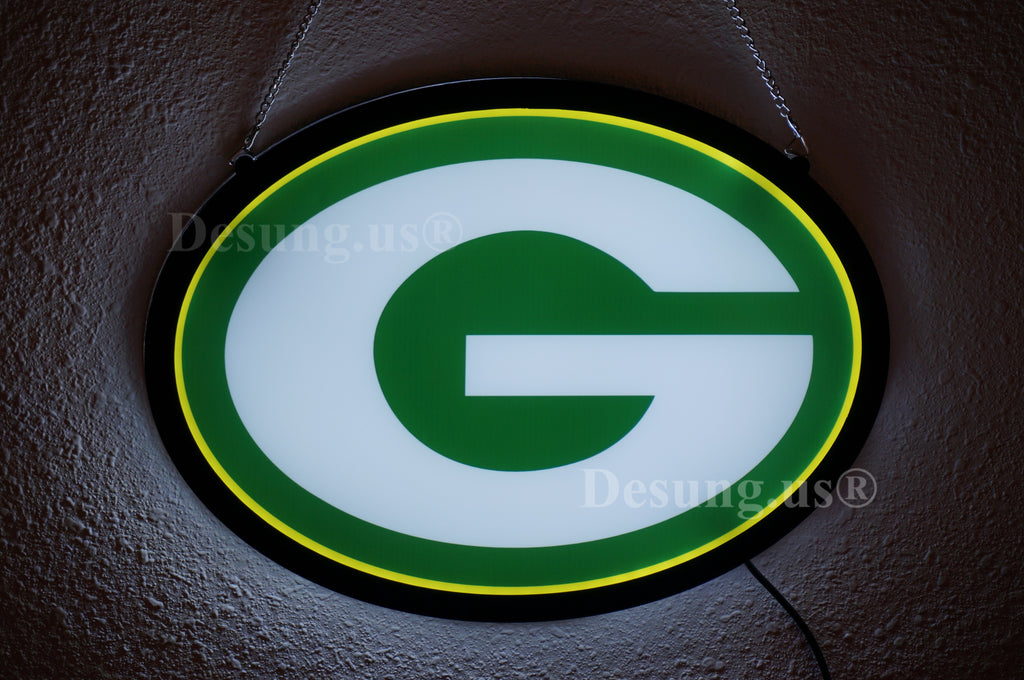 Green Bay Packers 2D LED Neon Sign Light Lamp – neonsign.us