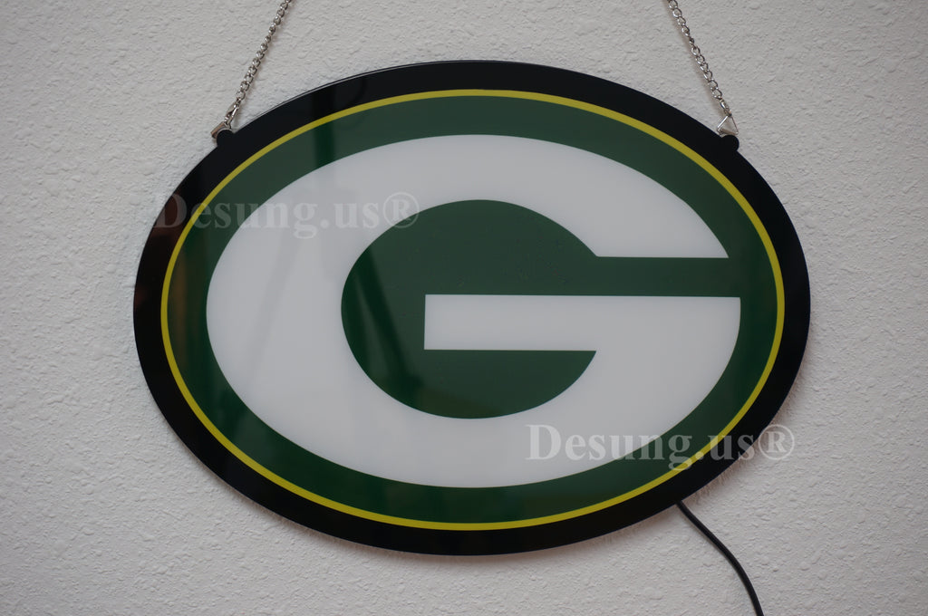 Green Bay Packers 2D LED Neon Sign Light Lamp – neonsign.us