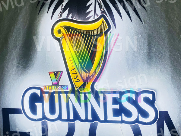 Guinness Harp Beer 3D LED Neon Sign Light Lamp – neonsign.us