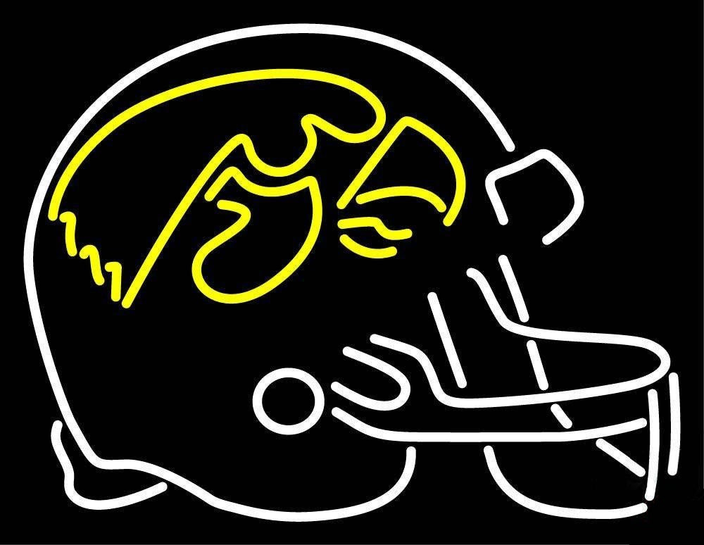 Iowa Hawkeyes Helmet Neon Sign Light Lamp – neonsign.us