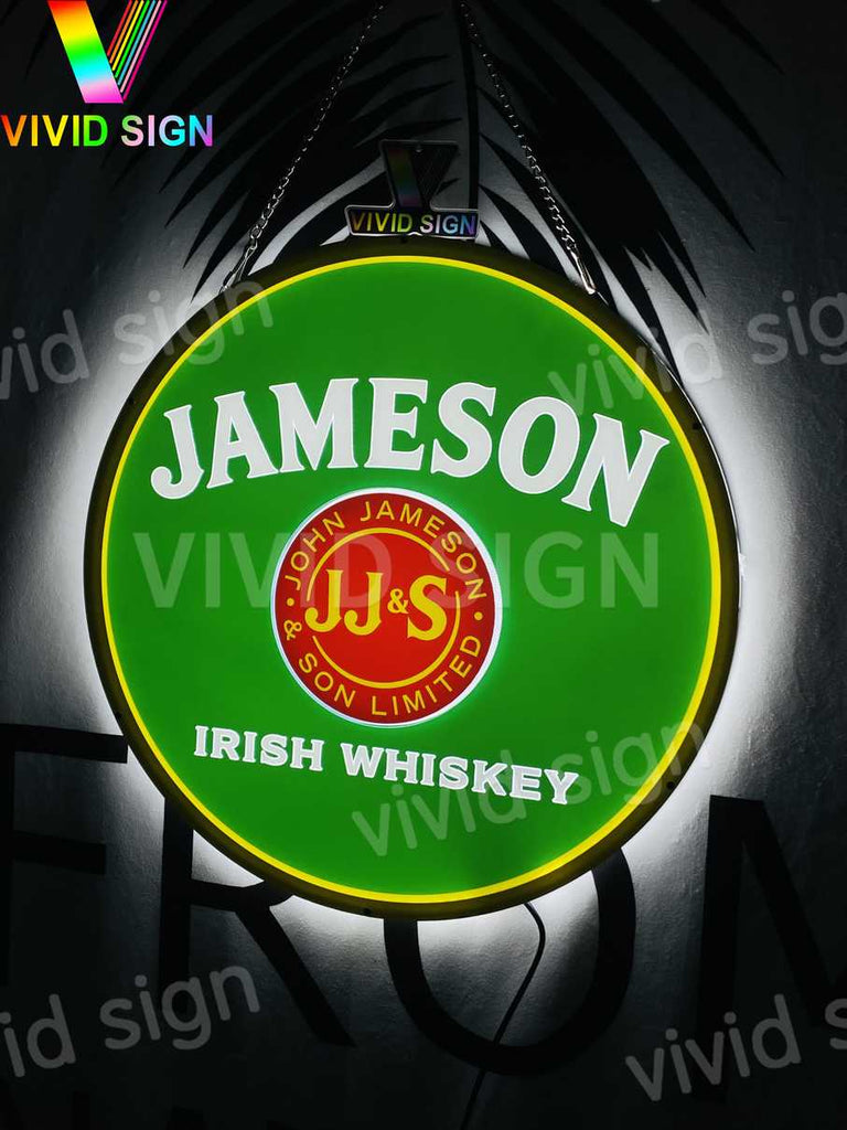 Jameson Irish Whiskey 3D LED Neon Sign Light Lamp – neonsign.us