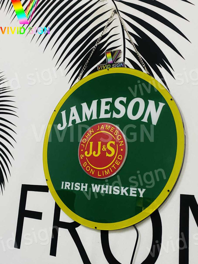 Jameson Irish Whiskey 3D LED Neon Sign Light Lamp – neonsign.us