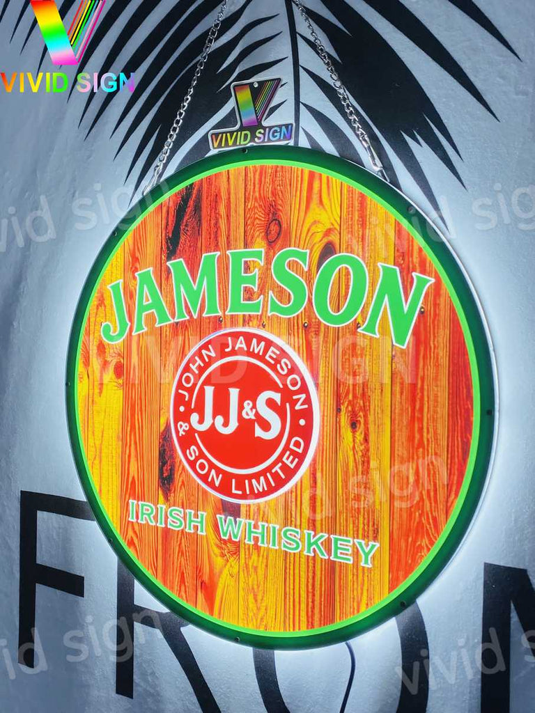 Jameson Irish Whiskey 3D LED Neon Sign Light Lamp – neonsign.us