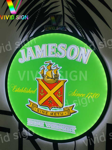 Jameson Irish Whiskey 3D LED Neon Sign Light Lamp – neonsign.us