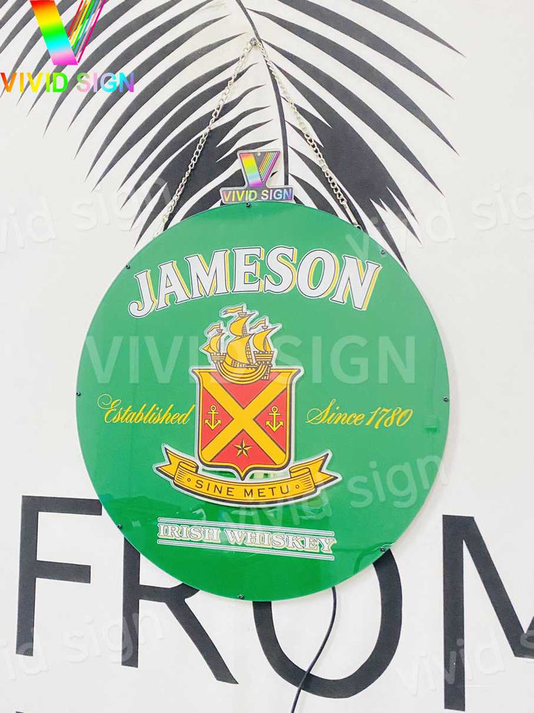 Jameson Irish Whiskey 3D LED Neon Sign Light Lamp – neonsign.us