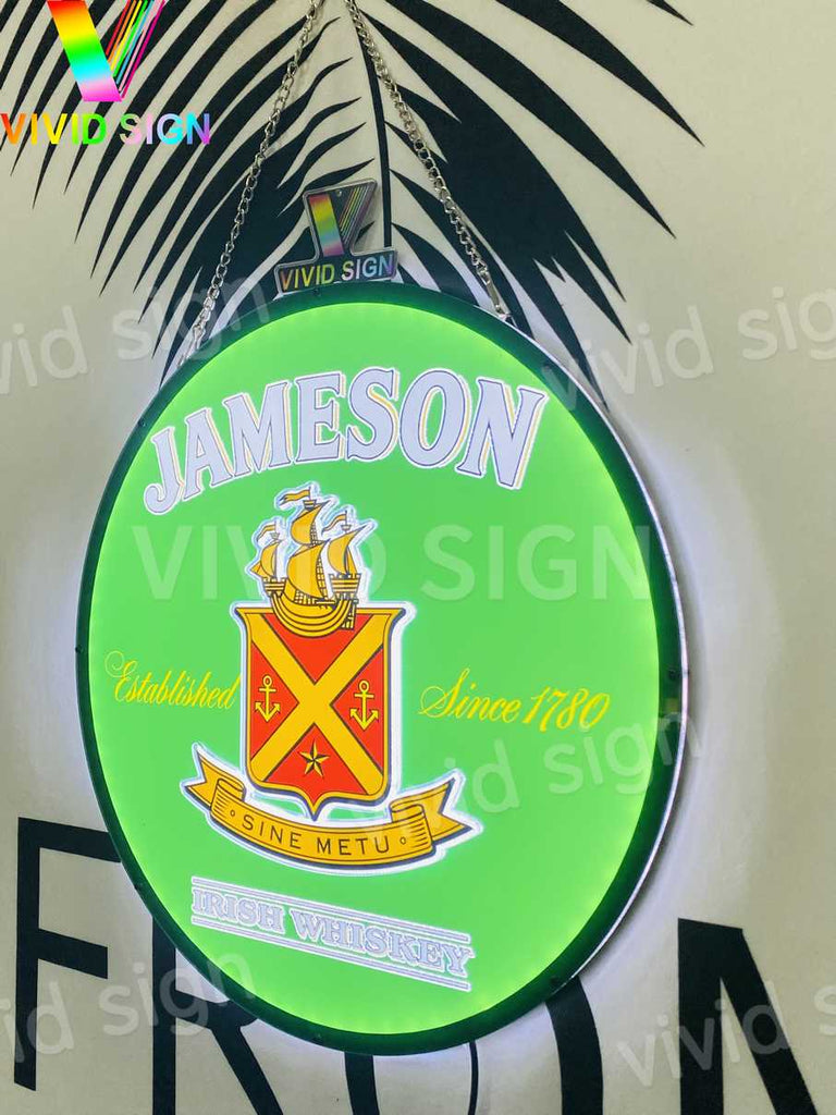Jameson Irish Whiskey 3D LED Neon Sign Light Lamp – neonsign.us