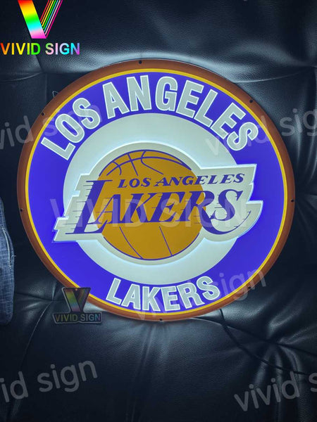 Los Angeles Lakers 3D LED Neon Sign Light Lamp – neonsign.us